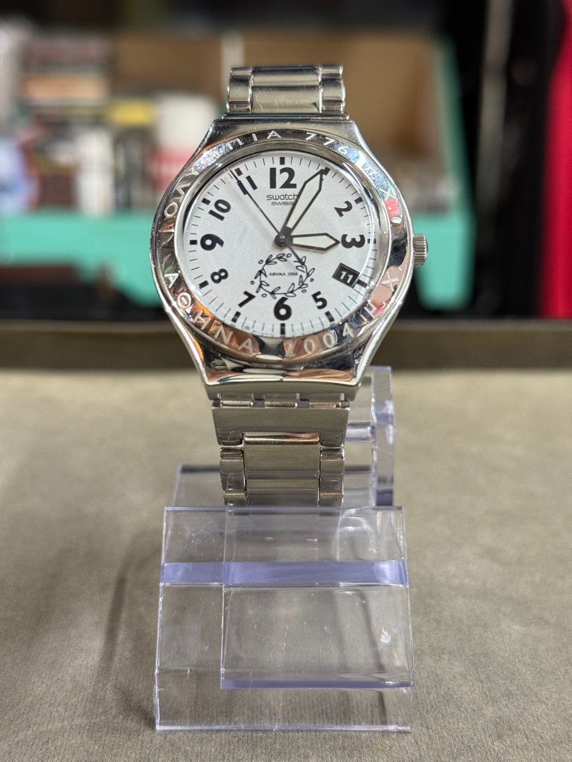 Swatch Irony AG 2003 Olympic AOHNA, Men's Fashion, Watches ...