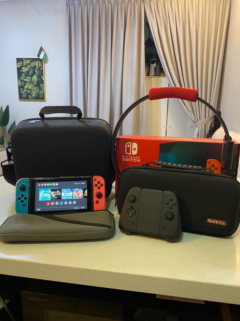 Switch (v2) Dual Mode Jail Break 256gb, Video Gaming, Video Game ...