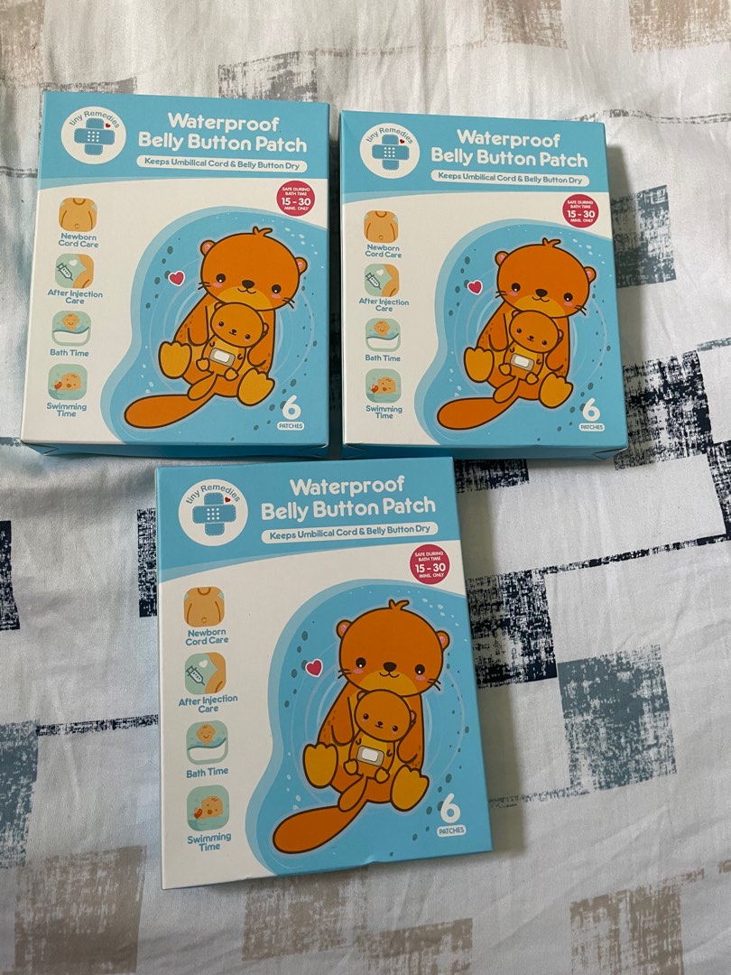 Tiny buds Waterproof Belly Button Patch - sealed (take all), Babies & Kids, Bathing & Changing ...