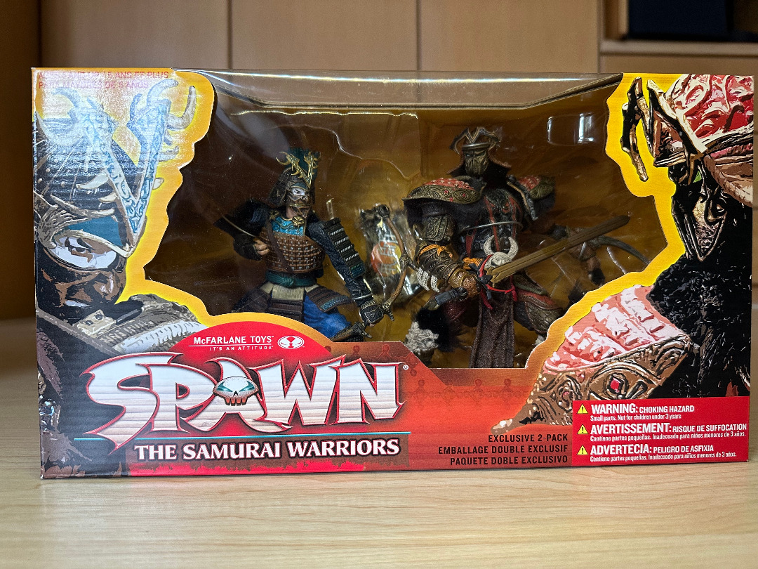 Todd McFarlane Spawn The Samurai Warriors Deluxe Boxset Action Figure ...