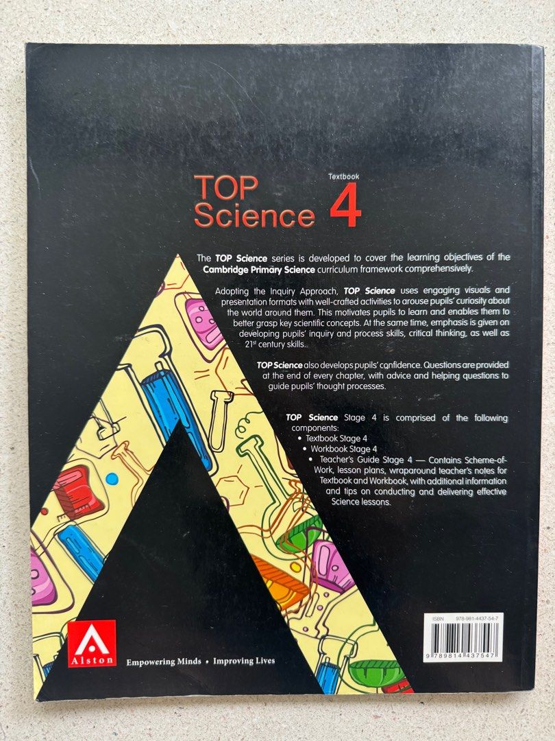 Top Science textbook 4, Hobbies & Toys, Books & Magazines, Textbooks on ...