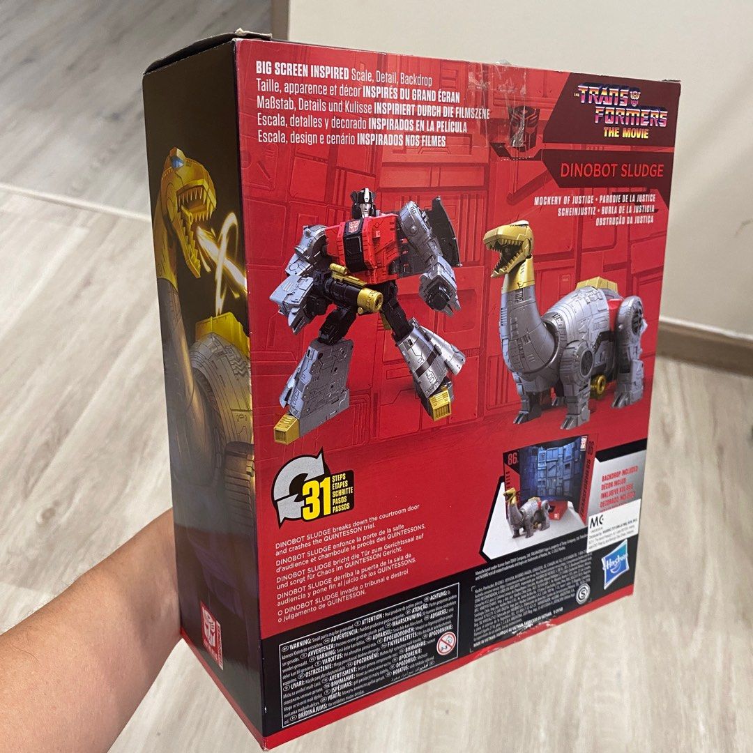 Transformers Studio Series SS86 Sludge Leader Class G1 Dinobots BIB ...