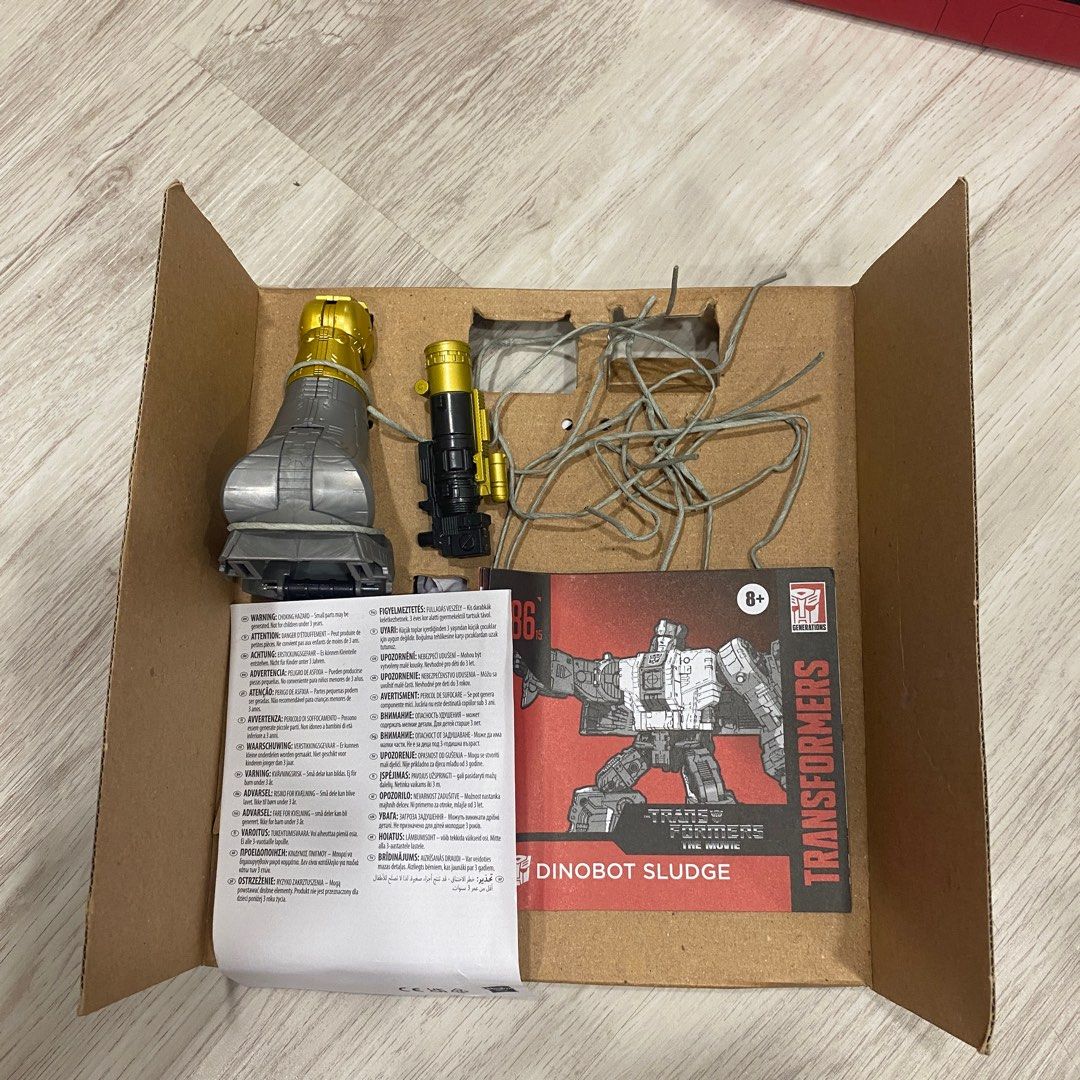 Transformers Studio Series SS86 Sludge Leader Class G1 Dinobots BIB ...