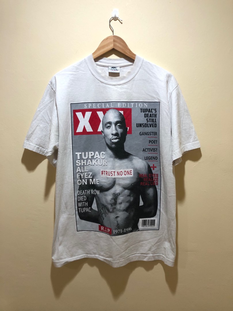 Tupac Magazine Cover, Men's Fashion, Tops & Sets, Tshirts & Polo Shirts ...