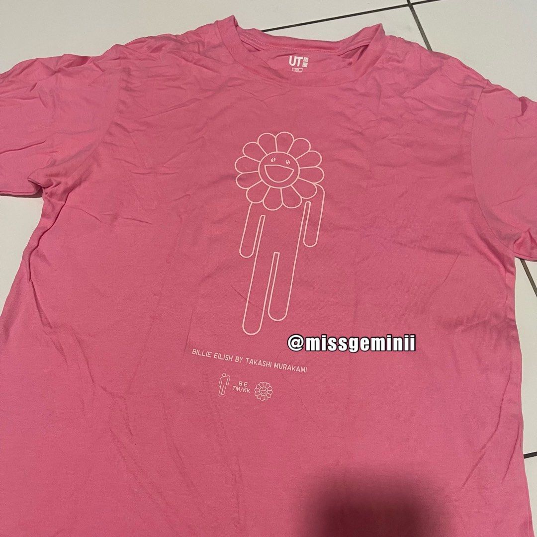 Uniqlo x Murakami x Billie Eilish (Authentic), Women's Fashion, Tops ...