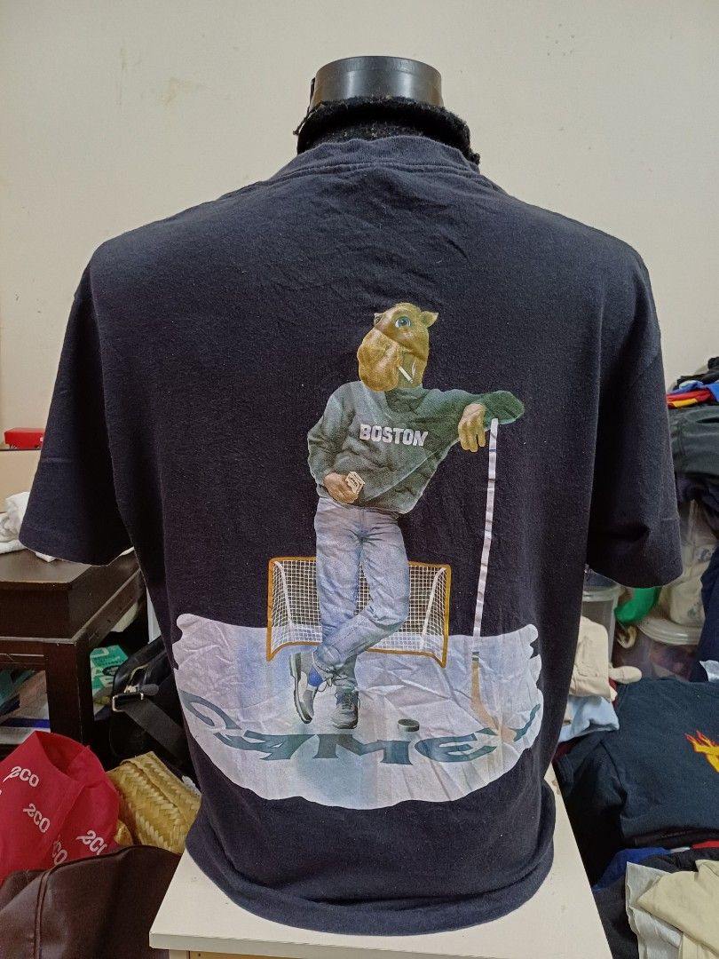 VINTAGE CAMEL SMOKING JOE CIGARETTE BOSTON ICE HOCKEY, Men's Fashion ...