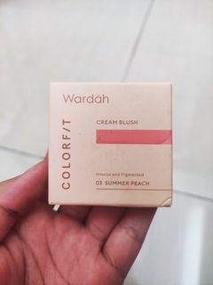 Wardah - Colorfit Cream Blush (Ethereal Rose), Beauty & Personal Care ...