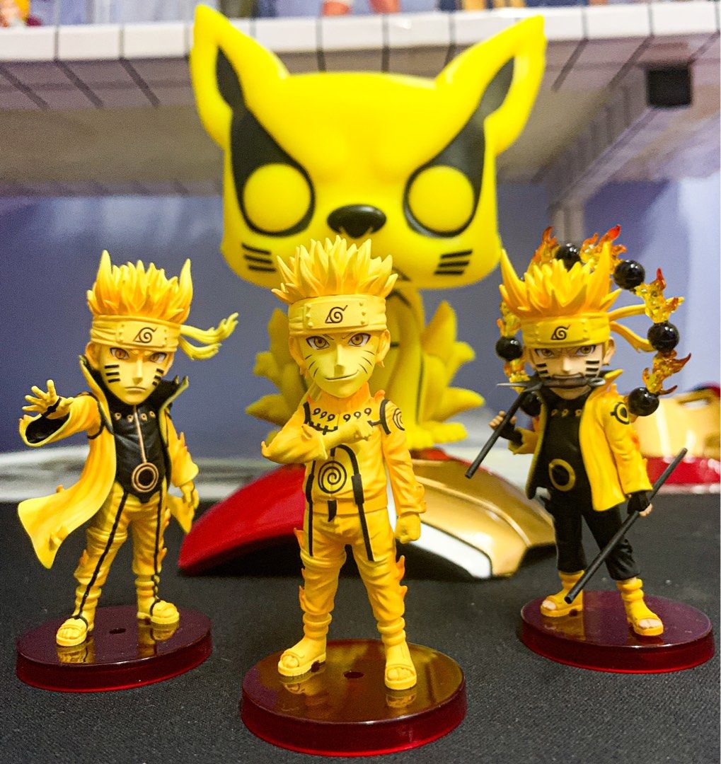 Wcf Naruto Kyuubi Mode Set of 3 258W League Studio, Hobbies & Toys ...