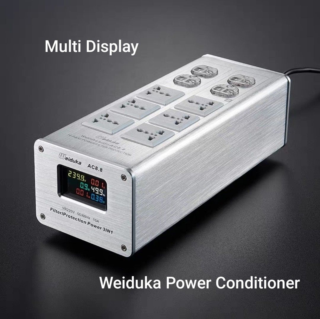 Weiduka Ac8.8 Power Filter Conditioner 3000w 15A. Audiophile Power ...