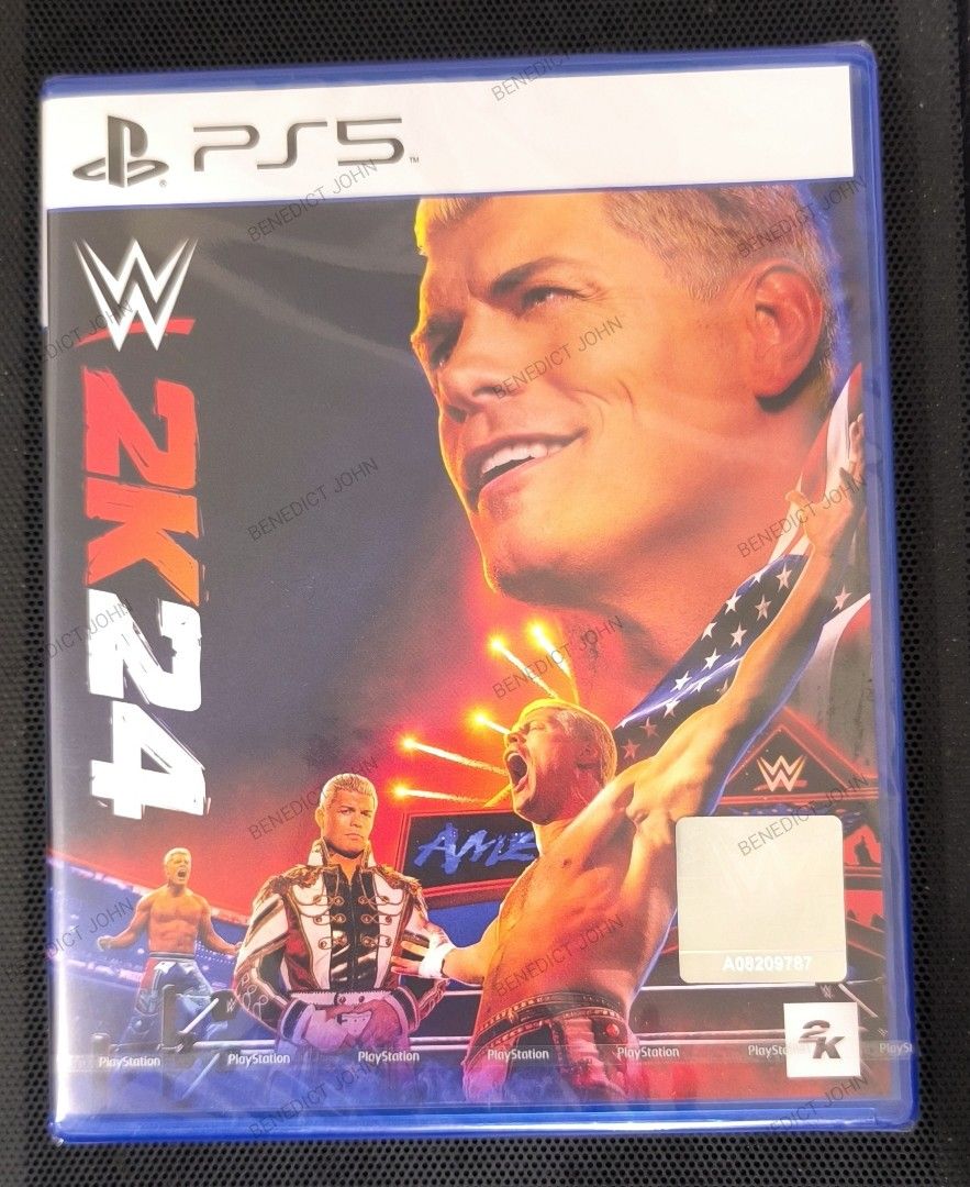 WWE 2K24 PS5 Brand New Sealed for Sale or Swap, Video Gaming, Video ...