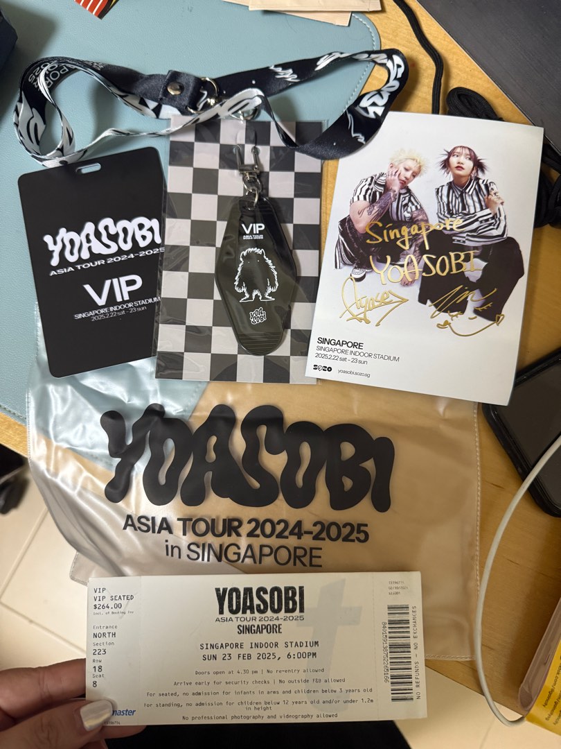 Yoasobi VIP entitlement, Tickets & Vouchers, Event Tickets on Carousell