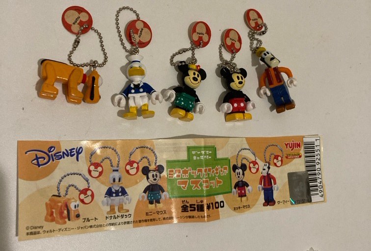 Yujin Disney Mickey Mouse Gashapon, Hobbies & Toys, Toys & Games on ...