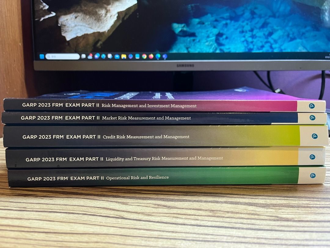 2023 FRM Part 1 GARP textbook (full set, new), Hobbies & Toys, Books ...