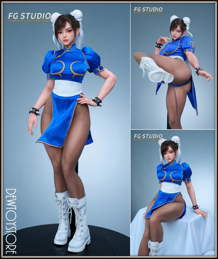 ⭐ [𝗣𝗿𝗲-𝗼𝗿𝗱𝗲𝗿] SGD Studio 1/3 Scale Action Figure - FG003 FG-003 Fighting Goddess Chun Li⭐ ️ ...