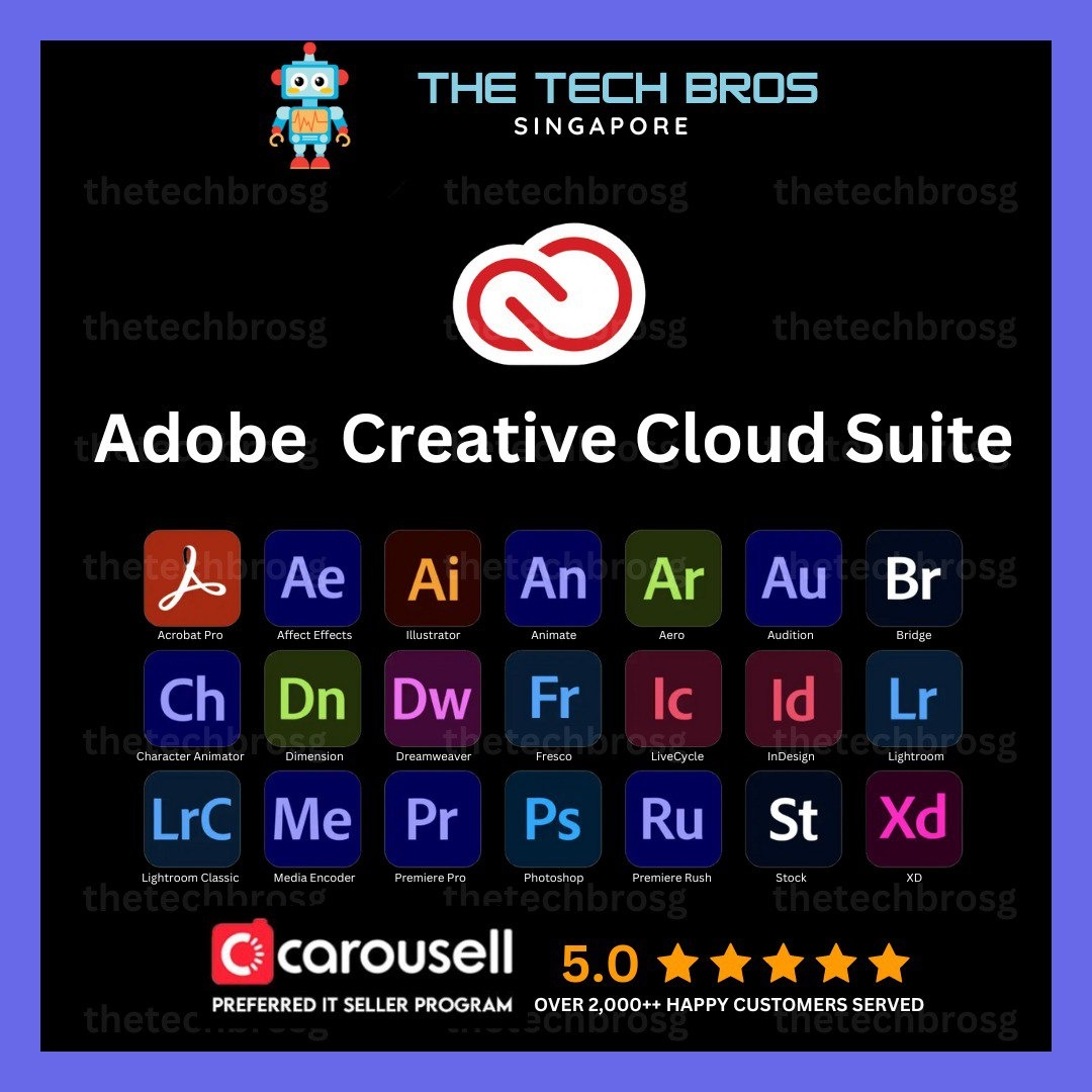 ⭐ Adobe Master Collection Creative Cloud Suite - Acrobat Pro | After ...