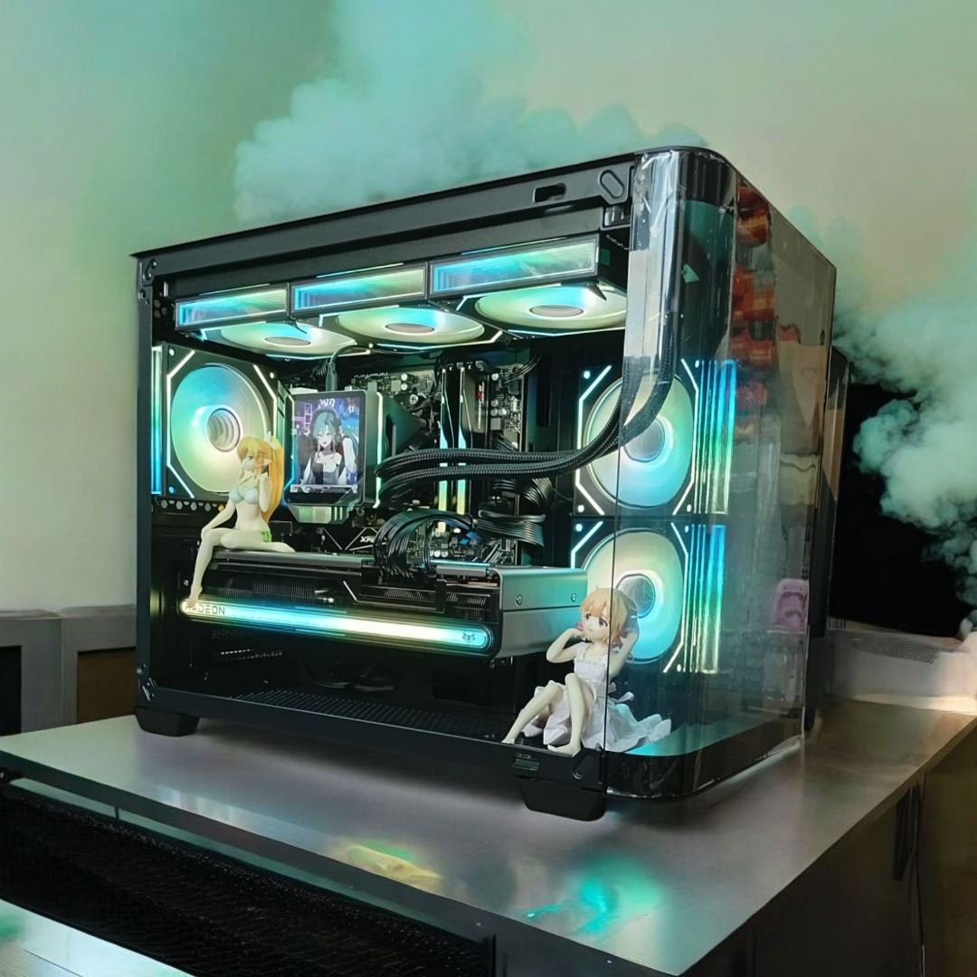 AMD Ryzen 7 7800X3D + Radeon RX 7800 XT Custom Desktop Gaming PC ...