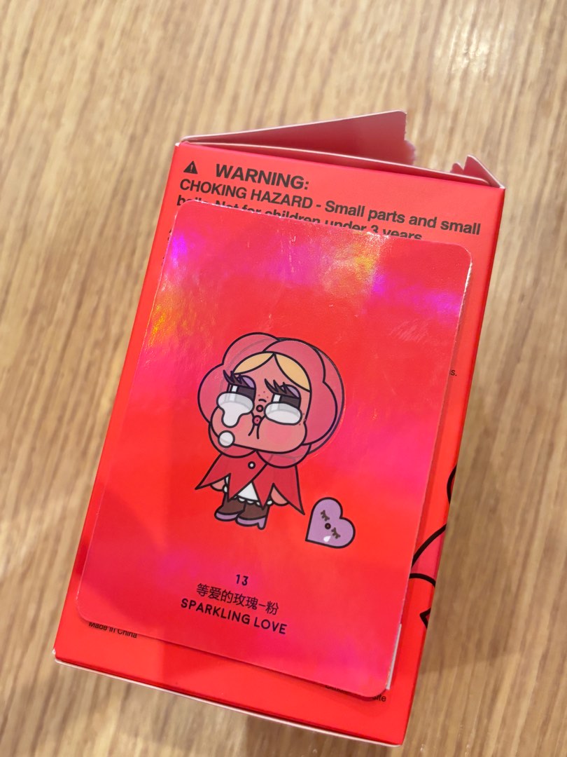 ( SECRET RARE POPMART ) CRYING FOR LOVE CRY BABY - SECRET 13 SPARKLING ...