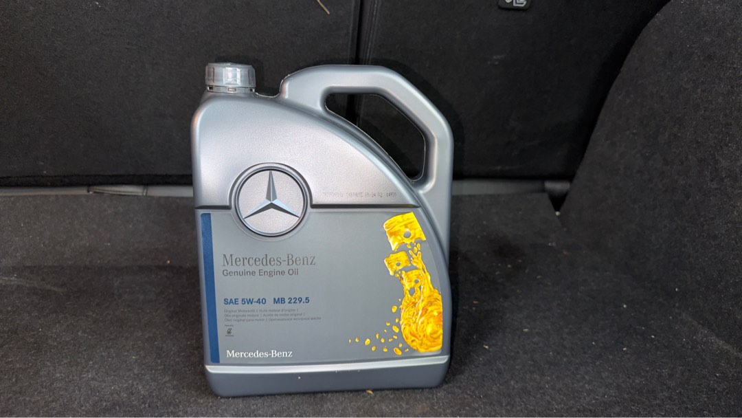 A0009896308 AAEW Mercedes-Benz Engine Oil 229.5 SAE 5W-40 5 Litre, Car ...