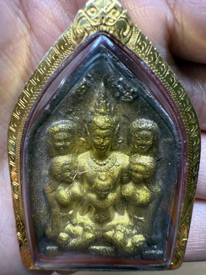Aj monak khun paen 2544 with SMK cert / 80% gold casing, Hobbies & Toys ...