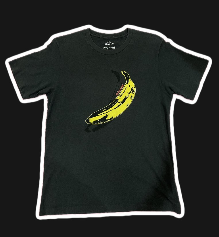Andy Warhols -Pisang-, Men's Fashion, Tops & Sets, Tshirts & Polo ...