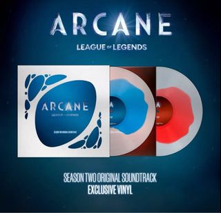 Arcane Season 1 Official Soundtrack Vinyl LP Tri Colour Exclusive ...