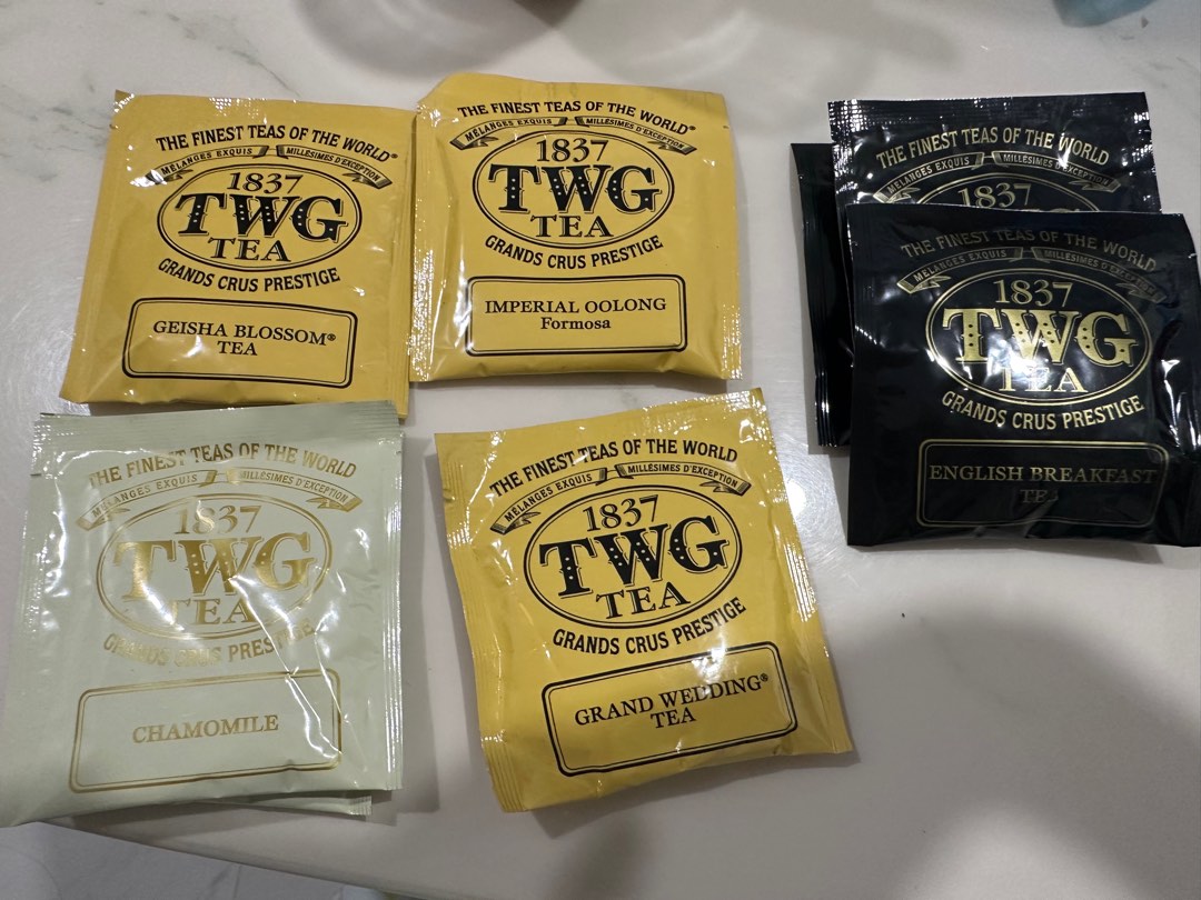 Assorted TWG Tea bag, Food & Drinks, Beverages on Carousell
