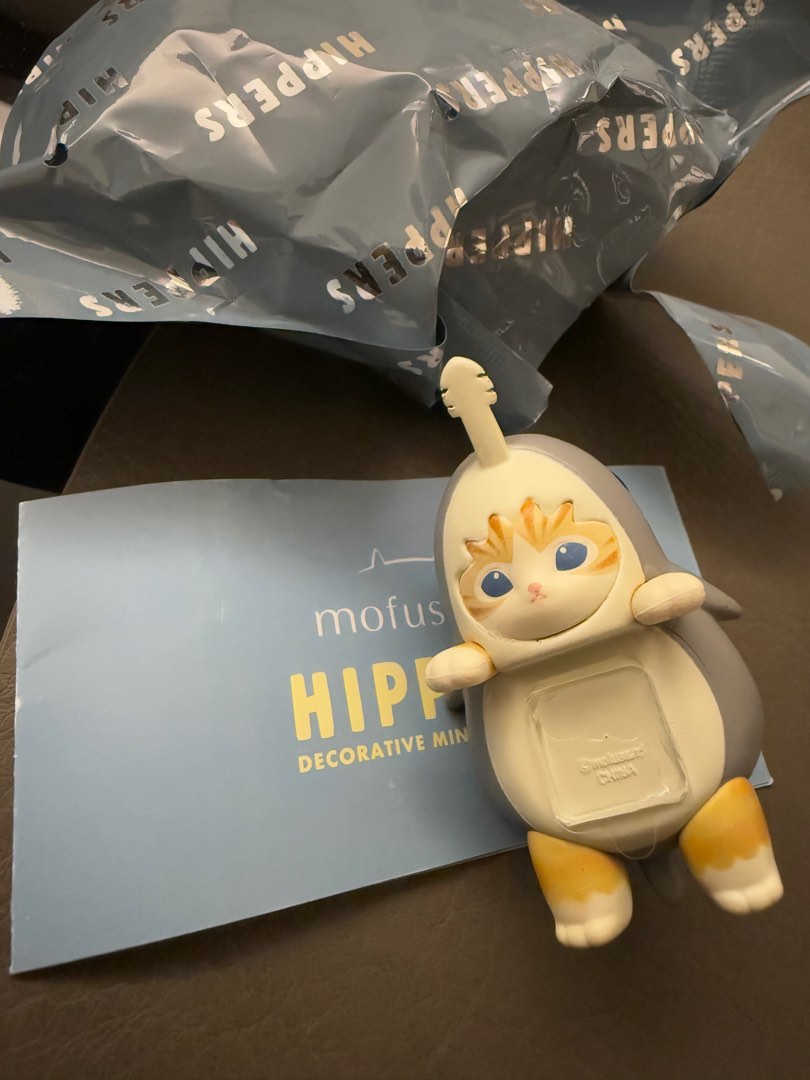 Authentic mofusand hippers in saw shark meow, Hobbies & Toys, Toys ...