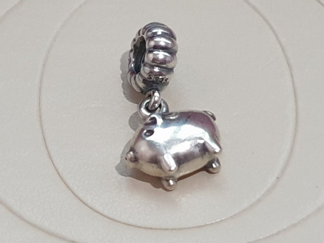 Authentic Pandora Chinese Zodiac Pig Dangle Charm, Luxury, Accessories ...