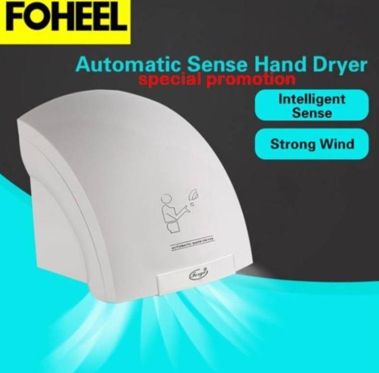 Automatic Induction sense hand dryer Wall-Mounted Hotel Bathroom ...