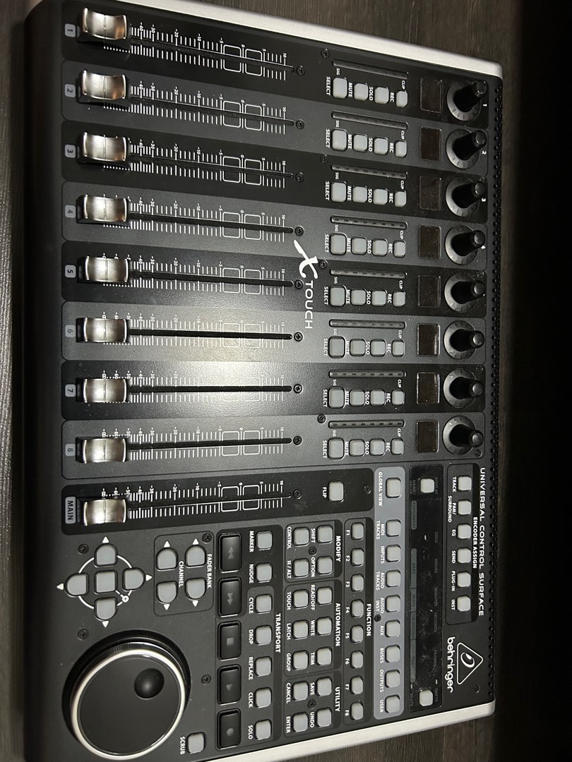 Behringer X Touch 8+1 Fader Controller, Audio, Other Audio Equipment on ...