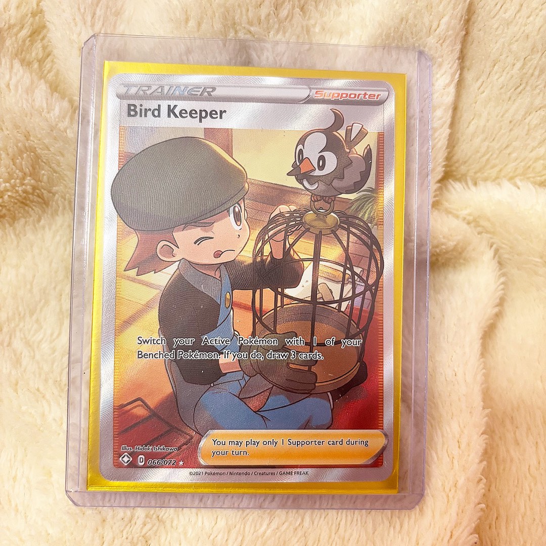 Pokemon Trainer Bird Keeper FA, Hobbies & Toys, Toys & Games on Carousell