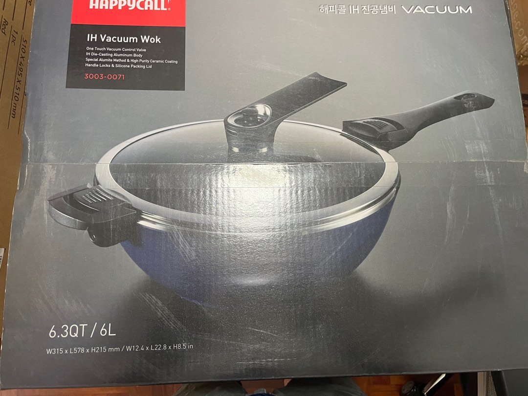 BN Freedelivery Happycall IH Vacuum Pot 30cm Wok 3003-0071 (Made in ...