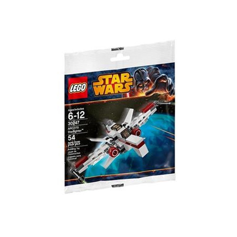 Brand New Sealed Lego 30247 LEGO Star Wars ARC-170 Starfighter Polybag ...