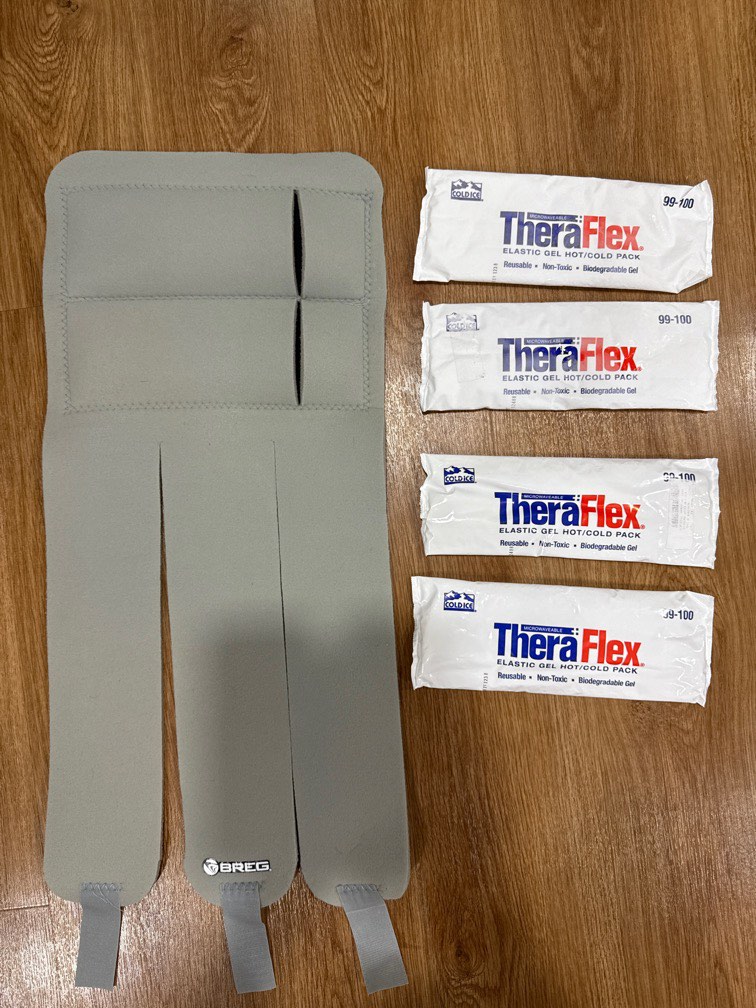Breg Wrap + 4 TheraFlex Hot/Cold Pack, Health & Nutrition, Assistive ...