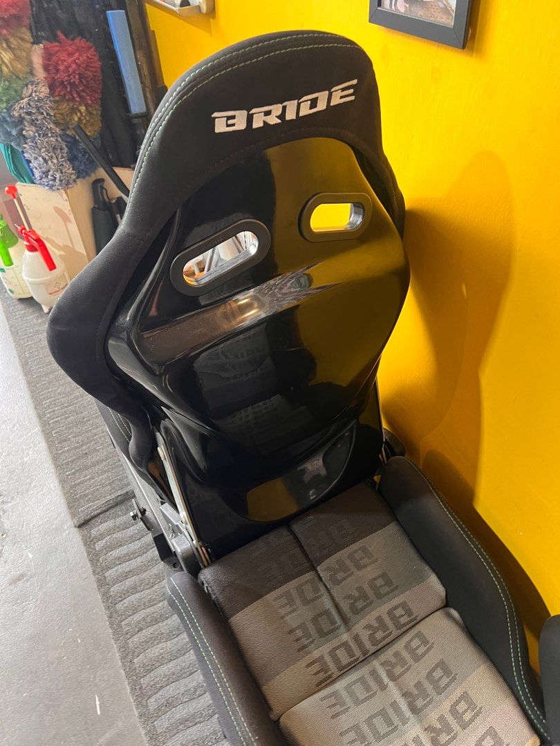 Bride Low Max full bucket seat set with brackets and railings for Honda ...