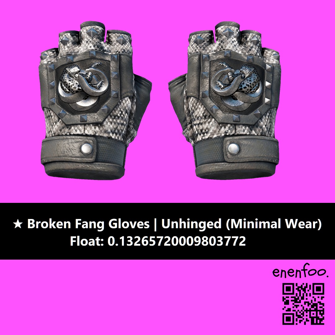 BROKEN FANG GLOVES UNHINGED MINIMAL WEAR MW CS2 SKINS KNIFE ITEMS CSGO ...