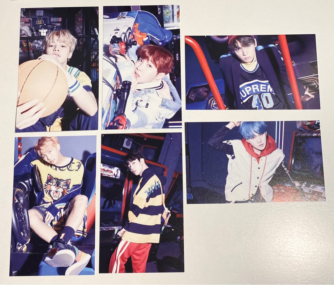 BTS PHOTOCARD GROUP RAKUTEN POB LY HER LOVE YOURSELF L O V E / OT7 GROUP PRE ORDER BENEFIT JAPAN ...