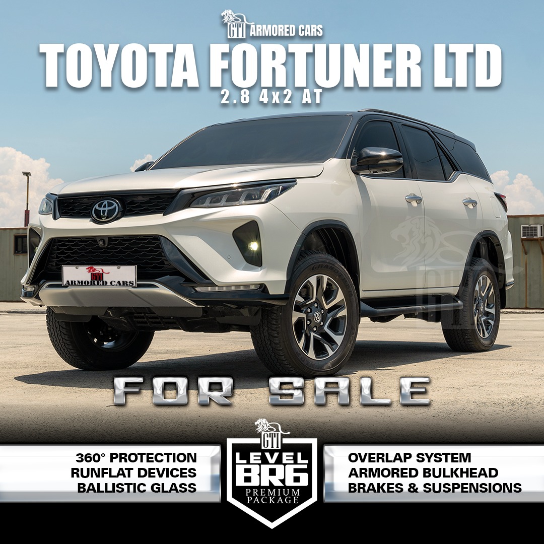 Bulletproof Toyota Fortuner LTD White Auto, Cars for Sale, New Cars on ...