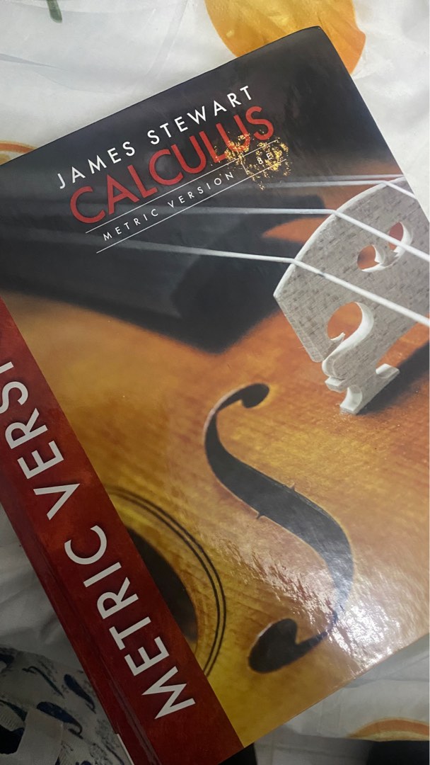 CALCULUS- JAMES STEWART 8th Edition, Hobbies & Toys, Books & Magazines ...