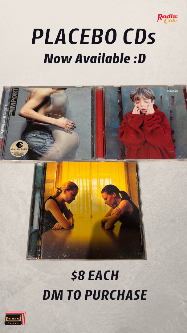 cd lot placebo without you im nothing sleeping with ghosts, Hobbies ...
