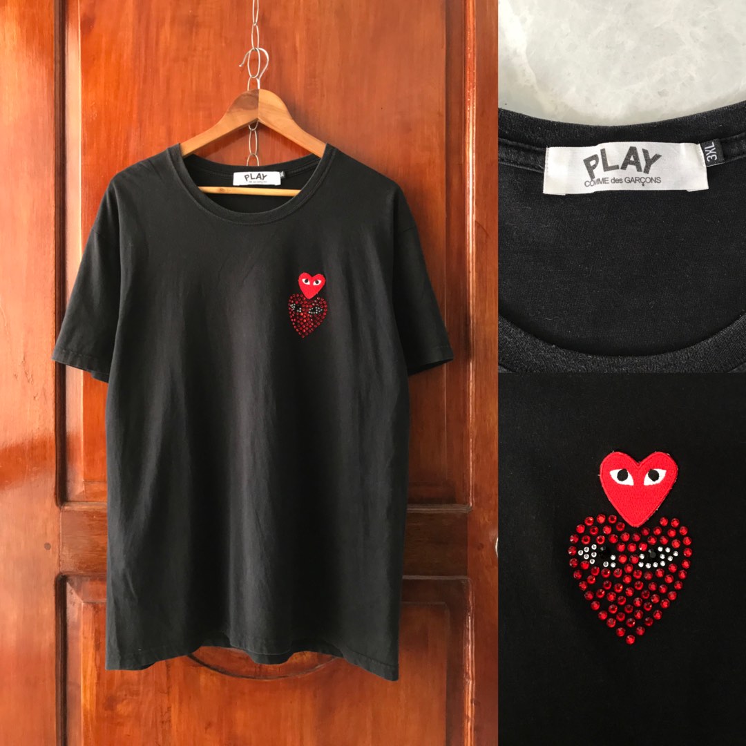 CDG PLAY, Luxury, Apparel on Carousell
