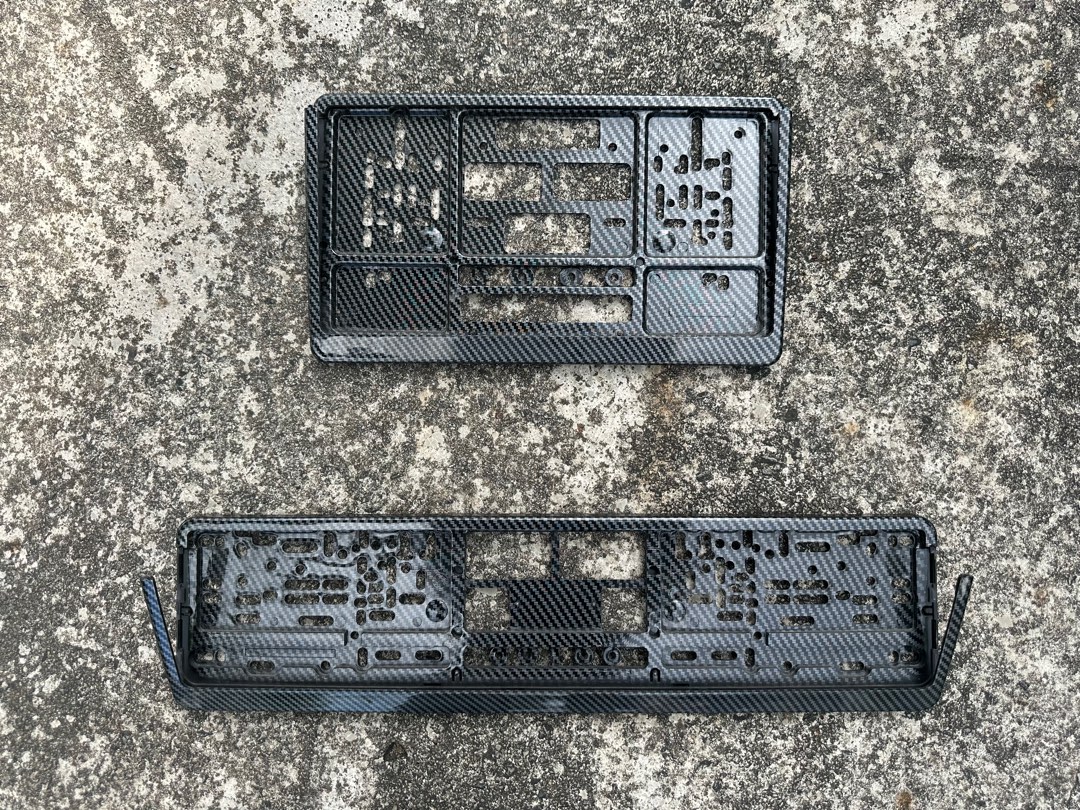 CF Number Plate Holder, Car Accessories, Accessories on Carousell