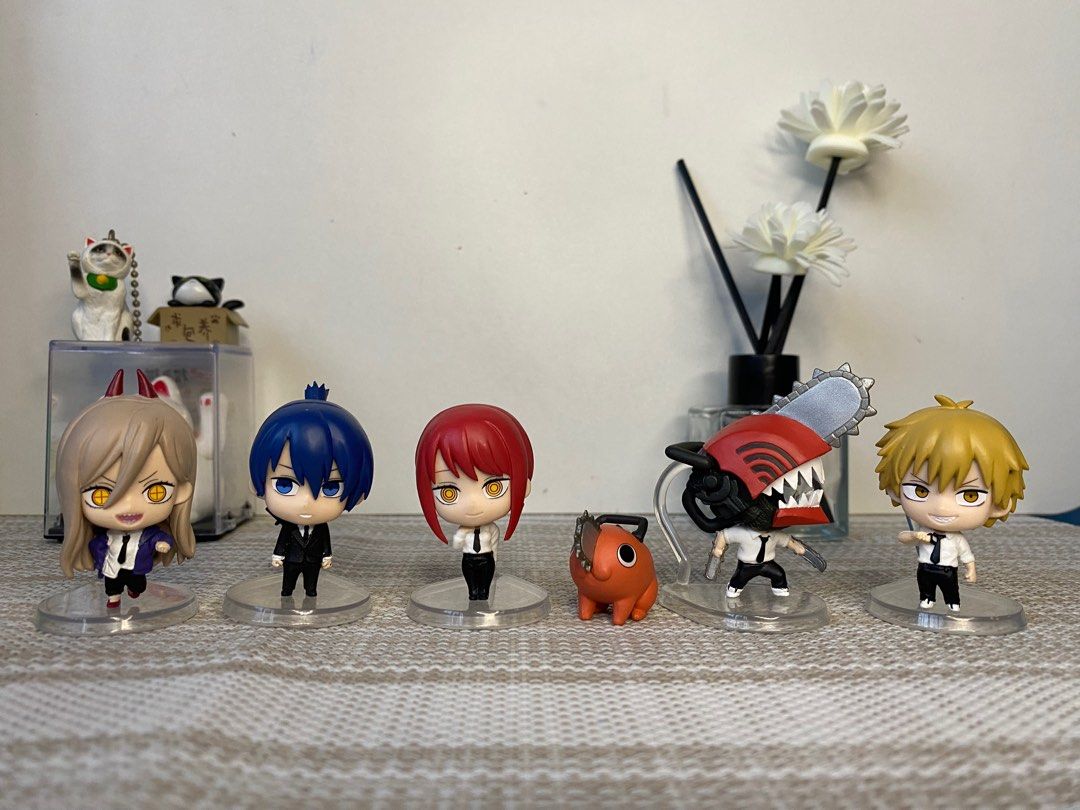 Chainsawman Complete Set 1 & 2 Anime figures (Denji, Makima, power ...