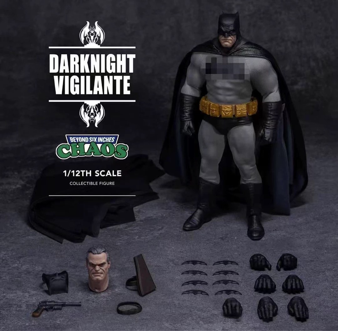 CHAOS DARK KNIGHT VIGILANTE BATMAN 1/12 SCALE, Hobbies & Toys, Toys ...