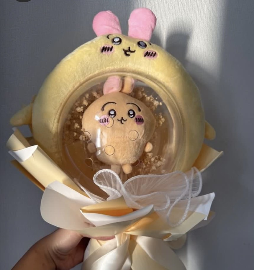 Chiikawa 公仔花束 紀念日禮物 情人節禮物 生日禮物 結婚周年 小八 畢業公仔 兒童節禮物 畢業花束 畢業禮物 Graduation ...