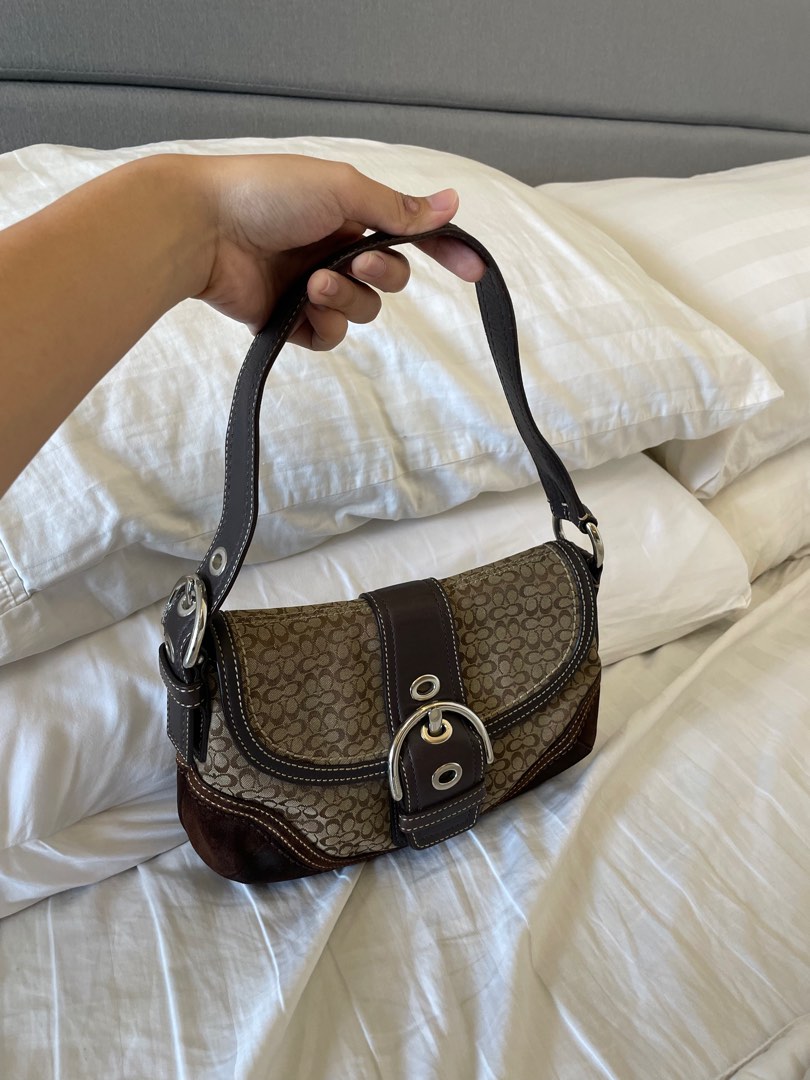 Coach mini Soho bag, Women's Fashion, Bags & Wallets, Shoulder Bags on ...