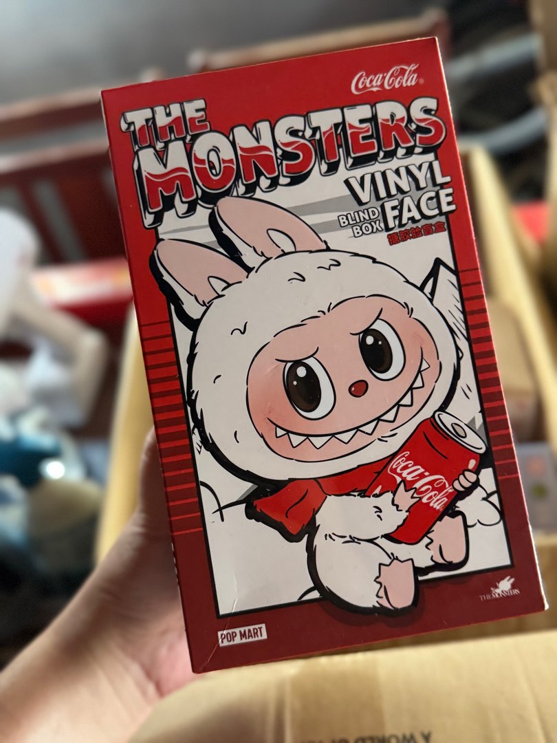 Cola Labubu - Stand {New}, Hobbies & Toys, Toys & Games on Carousell