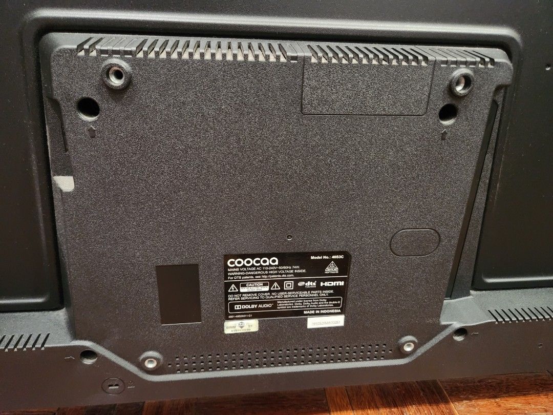 Coocaa 40 inch Full HD LED LCD Smart TV 40S3C, TV & Home Appliances, TV ...