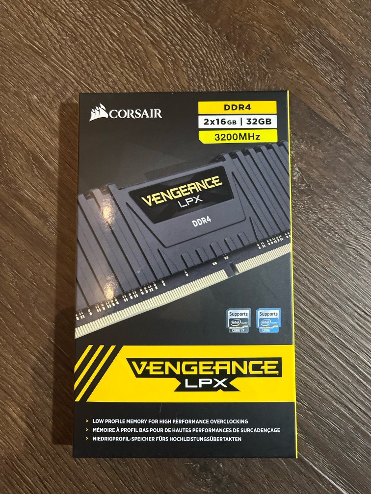 Corsair Vengeance LPX DDR4 RAM 2x16GB 3200MHz, Computers & Tech, Parts ...