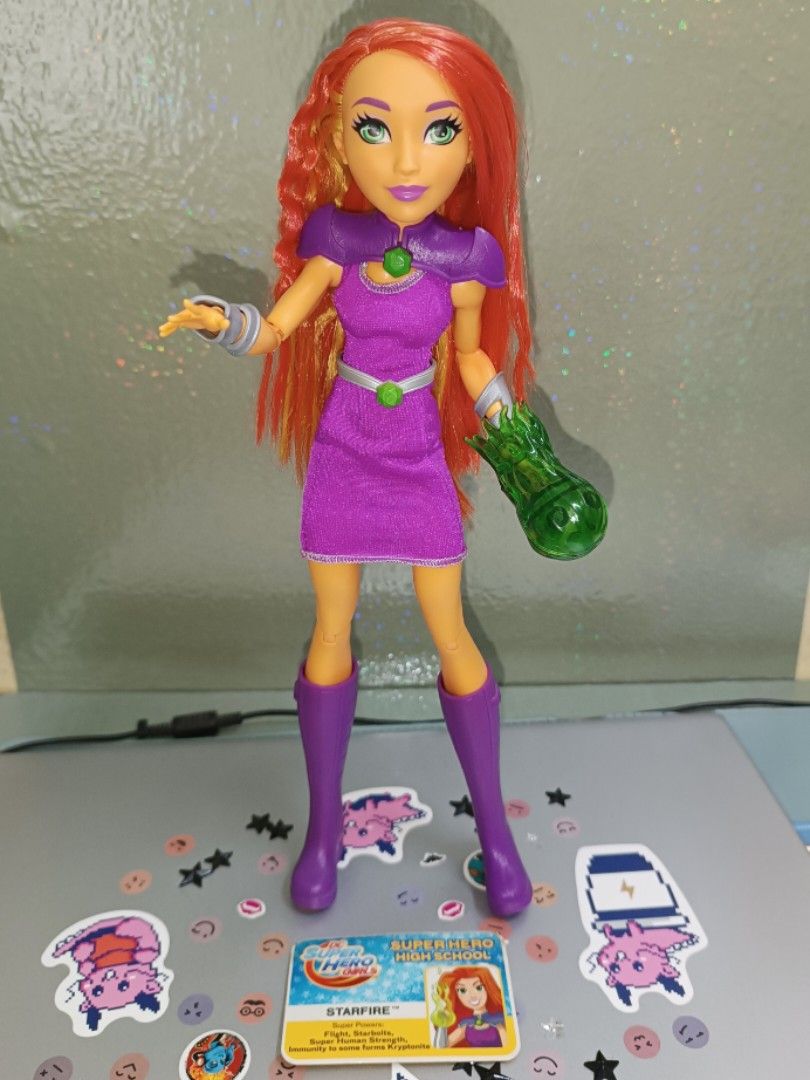 DC Super Hero Girls Starfire Doll, Hobbies & Toys, Toys & Games on ...